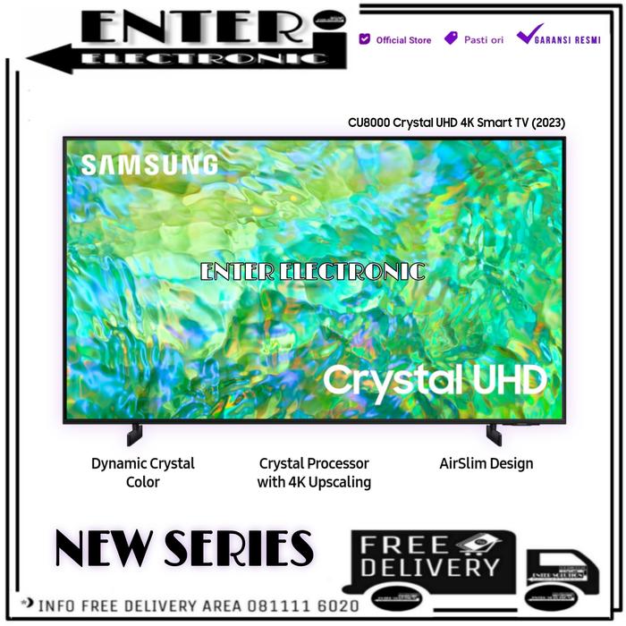 Promo SAMSUNG UA43CU8000 - LED SMART TV LED 43 INCH CRYSTAL UHD 4K ...