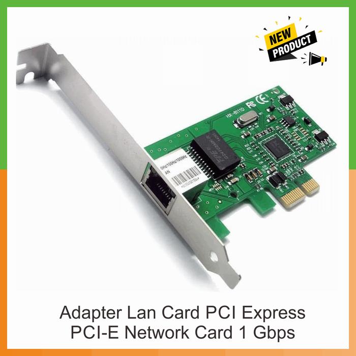 Jual PCI EXPRESS LAN CARD GIGABIT ETHERNET PCIE LANCARD 1GBPS - Kota ...