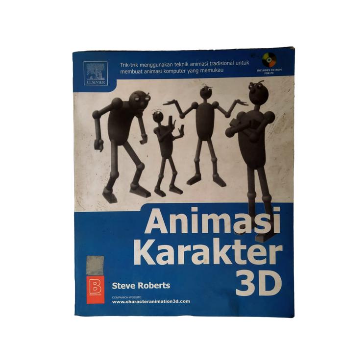 Jual BUKU TRIK MENGGUNAKAN TEKNIK ANIMASI TRADISIONAL ANIMASI KARAKTER 3D - Kab. Bantul ...