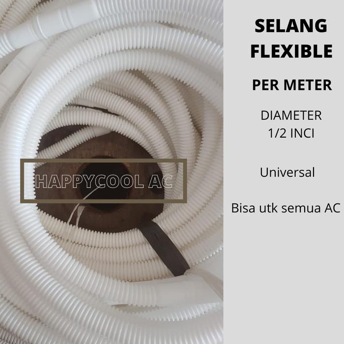 Jual Selang Air / Flexible Pembuangan Air AC Lunak (Per Meter ...