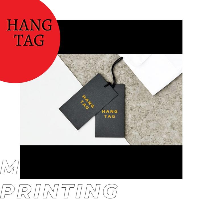 Jual Cetak hang tag custom bahan Art Carton 230 - Kab. Tangerang ...