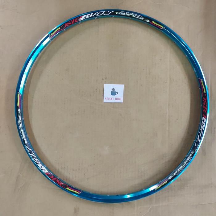 Jual Velg Rim Sepeda 26 Folker XC 133 32hole Anodize Blue Original ...