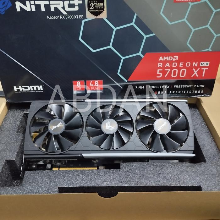 Jual rx 5700xt sapphire nitro rx 5700 xt amd radeon - Kota Tebing Tinggi - Abdan | Tokopedia