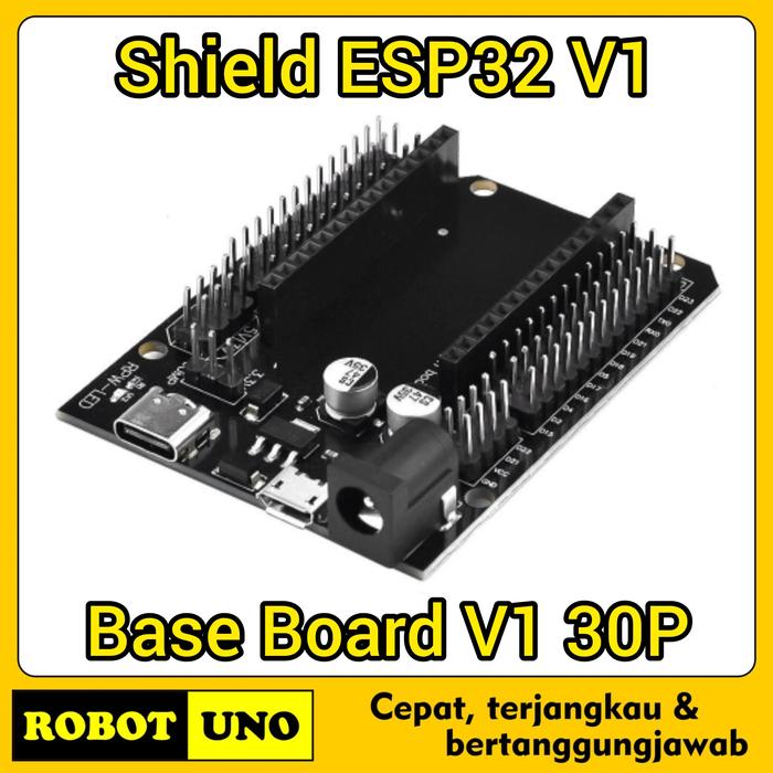 Jual ESP32 Shield Breadboard Base I/O Expansion Board ESP32 IOT V1 30 ... Jual ESP32 Shield Breadboard Base I/O Expansion Board ESP32 IOT V1 30 ...