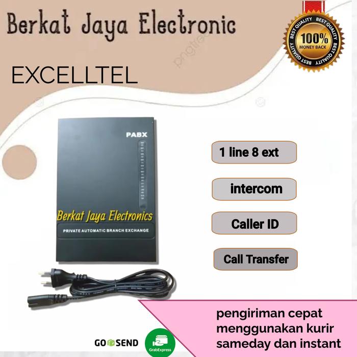 Jual Mini PABX Excelltel MD108 1 Line 8 Ext Pabx MD-108 - Jakarta Barat ...