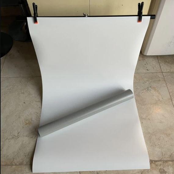 Jual Background Foto Polos 60x100cm / Alas Foto PVC Waterproof ...