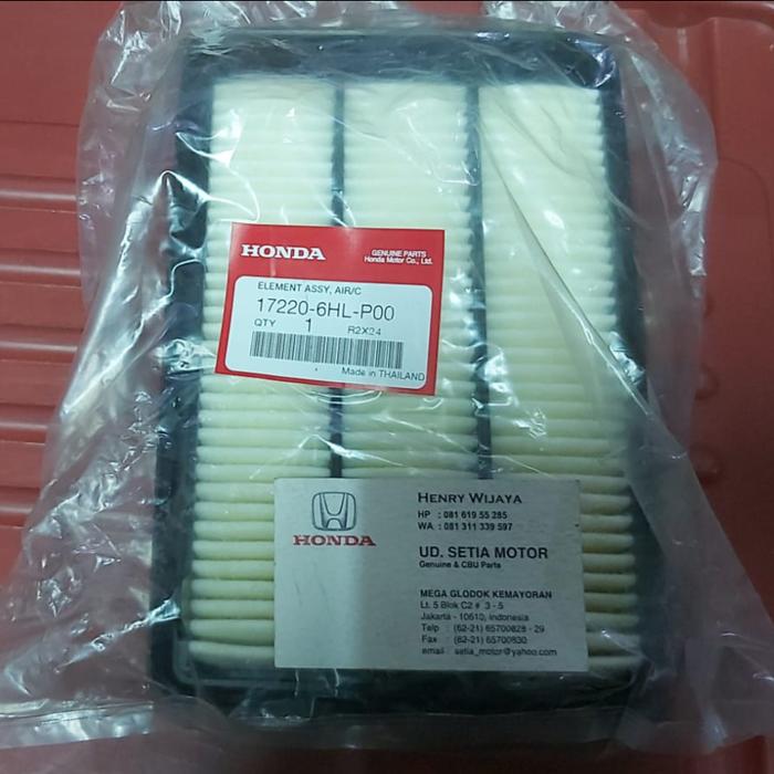 Jual filter udara air filter saringan udara honda HRV Gen 3 RS Original ...