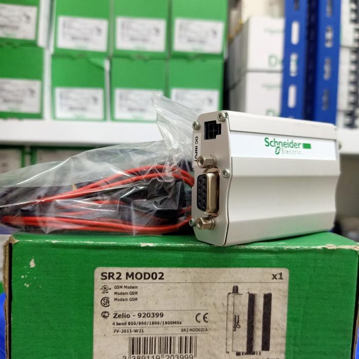 Jual Schneider zelio logic modem GSM SR2MOD02 / SR2 MOD02 12-24VDC original - Jakarta Pusat ...