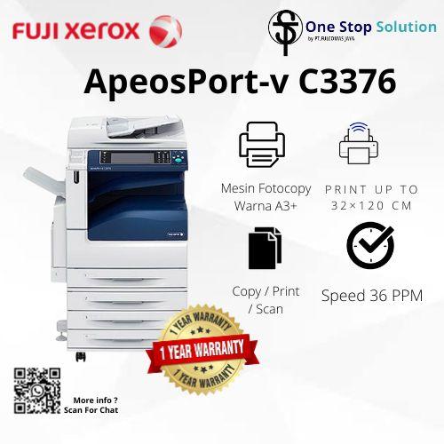 Jual Fuji Xerox ApeosPort-V C3376 Mesin Fotocopy Kertas A3 A3+ GARANSI - Jakarta Barat ...