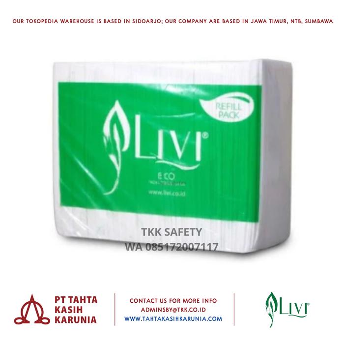 Jual Tisu Wajah Refill Livi isi 580 Lembar 2 Ply | Facial Tissue - Kab ...