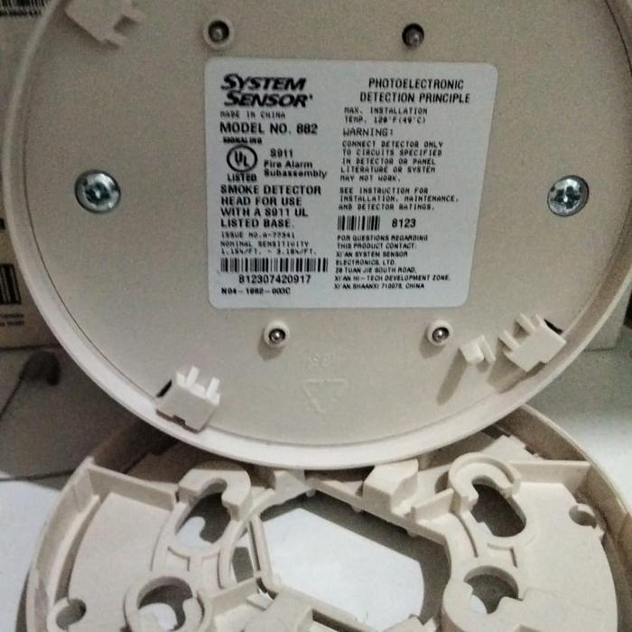 Jual smoke detector system sensor 882+base - Jakarta Pusat ...