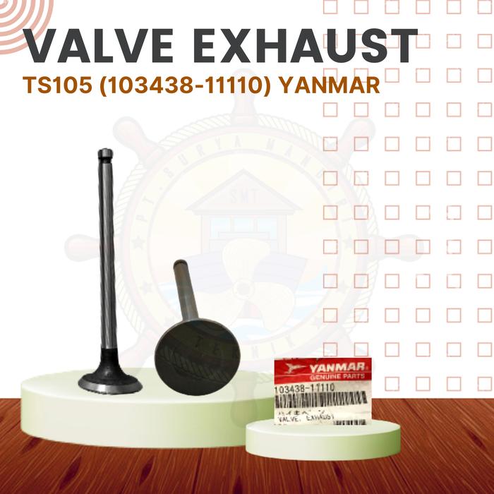 Jual VALVE EXHAUST TS105 103438-11110 YANMAR ASLI GENUINE - Kota Surabaya - Surya Mandiri Teknik ...