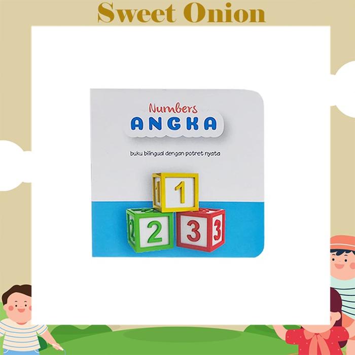 Jual Sweet Buku pengenalan Gambar Angka English-Indonesian Mini - Kota ...