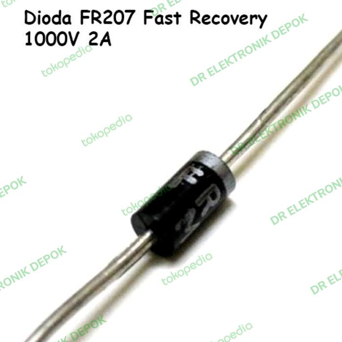 Jual Dioda FR207 Diode Fast Recovery FR 207 2A 1000v jarum - Kota Depok ...