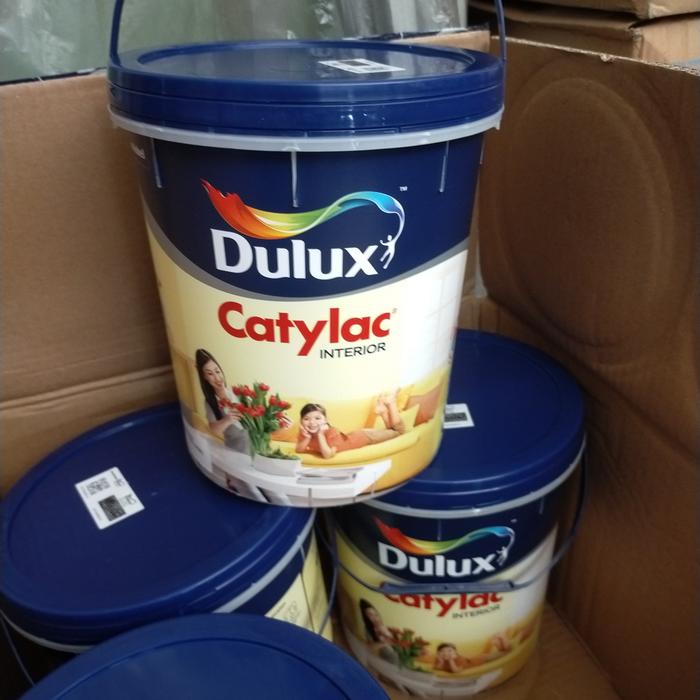 Jual Dulux Catylac putih 1501 interior. cat tembok Catylac galon - Kota ...