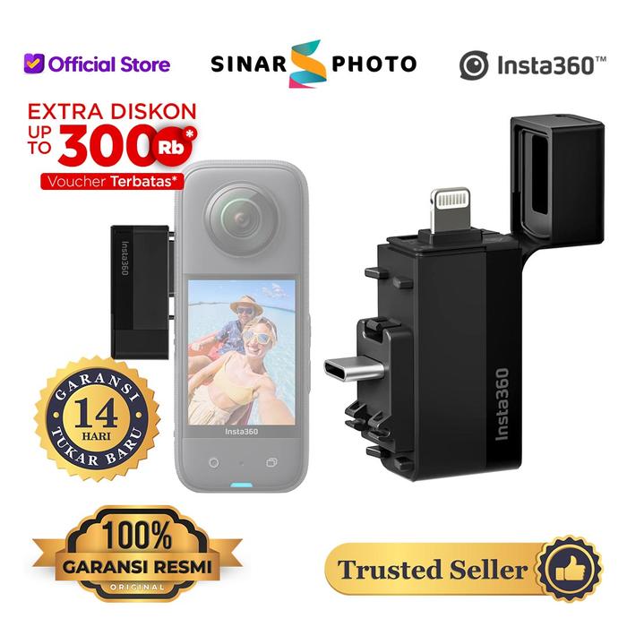 Promo Insta360 One X3 Quick Reader Insta 360 GARANSI RESMI Cicil 0% 3x - Kota Denpasar - Sinar ...