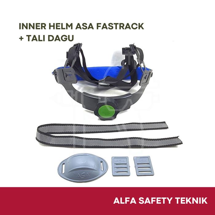 Jual INNER RANGKA KEPALA FAST TRACK + TALI DAGU HELM SAFETY SNI ASA ...