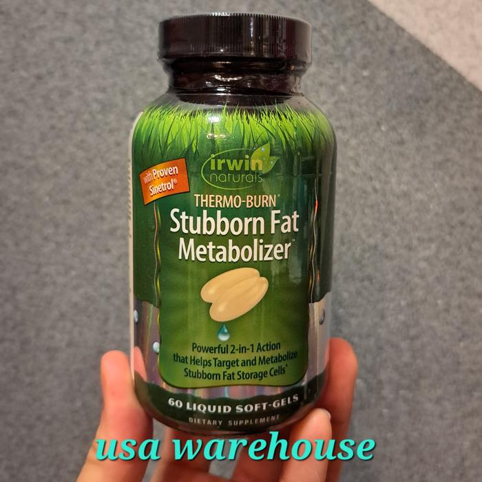 Jual Irwin Naturals Stubborn Fat Metabolizer 60 softgel pil diet ...