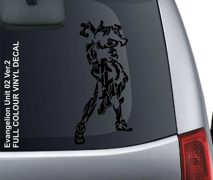 Jual Sticker Cutting Evangelion Eva Unit 02 Ver 2 Anime Manga - Full ...