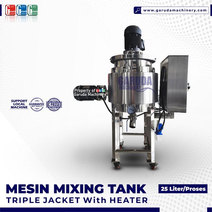 Jual Mesin Pasteurisasi dan Homogenizer Susu 25L - Homogenizer 2 ...
