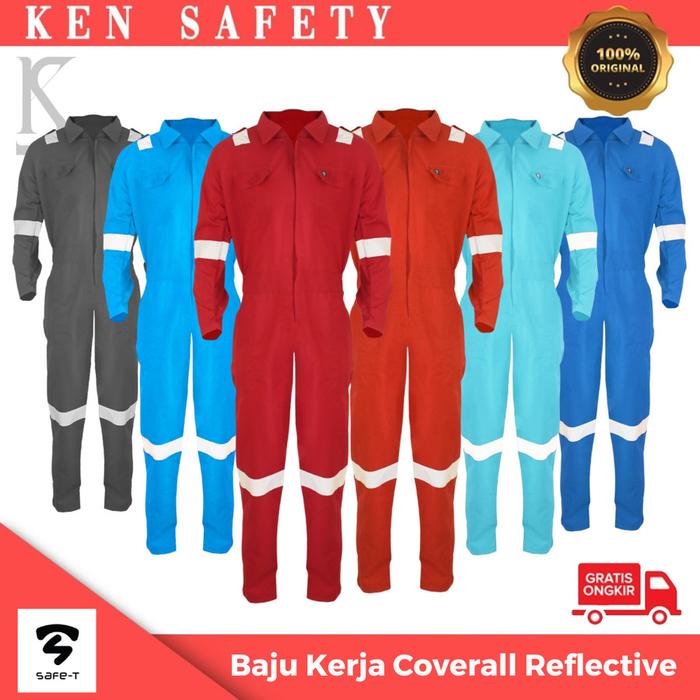 Jual Wearpack Safety Seragam Kerja Baju Lapangan Coverall Setelan ...