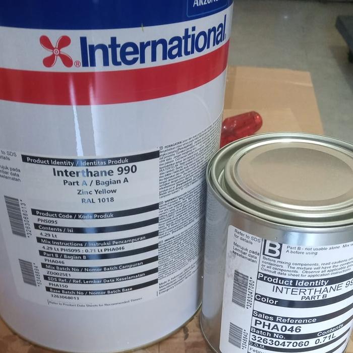 Jual International Paint - Interthane 990 Ral 1018 (Zinc Yellow) - Kab ...