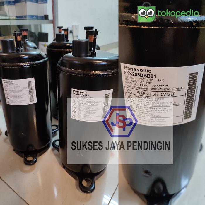 Jual Compressor AC Panasonic 5KS205DBB21 / Kompresor Panasonic ...