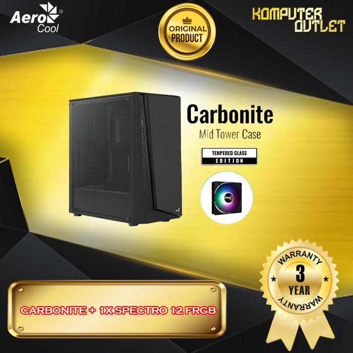 Jual AEROCOOL CARBONITE V1 MID TOWER CASE + FAN SPECTRO 12 FRGB - Jakarta Pusat - Komputeroutlet ...
