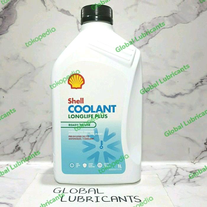 Jual Shell Coolant Longlife Plus Antifreeze Coolant 1 Liter (Hijau ...