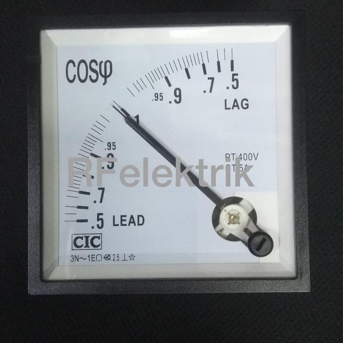 Jual COS PHI METER/POWER FACTOR EPF96 400V TYPE CIC - Jakarta Pusat ...
