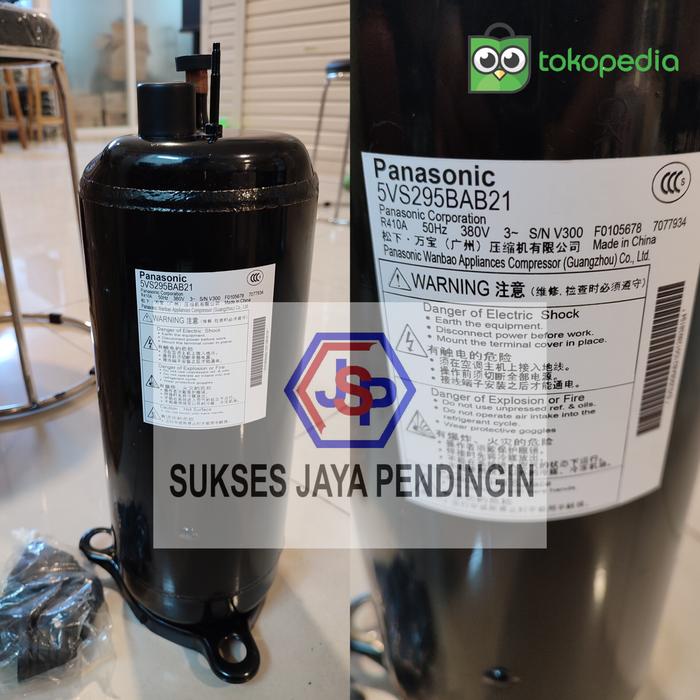 Jual Compressor Panasonic 5VS295BAB21 R410a / Kompresor AC Panasonic ...