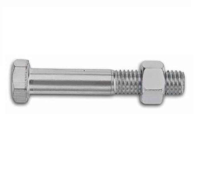 Jual Baut Mur Putih M10x130 BMP M10 x 130 Baut Mur Besi Galvanis Set ...