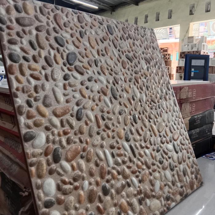 Jual centro kramik batu alam 40x40 cream - Kab. Bogor - belanja mandiri ...