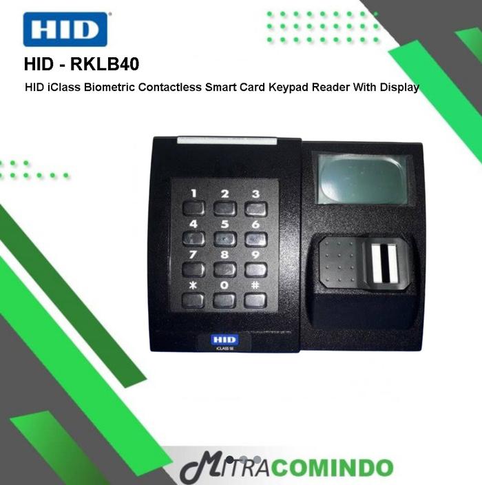 Jual HID RKLB40 HID iClass Biometric Contactless Smart Card Keypad ...