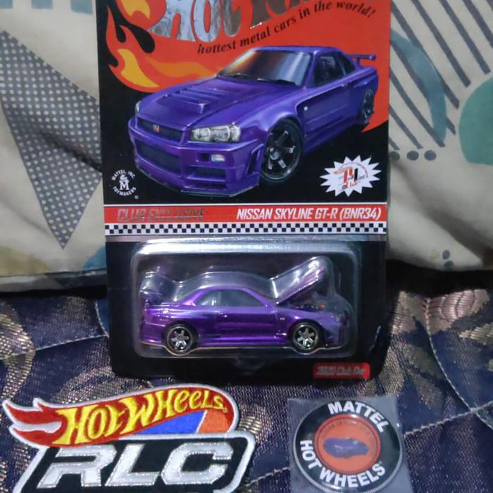 Jual HOTWHEELS Nissan Skyline GT-R R34 Purple RLC 2020 Ungu GTR Red ...