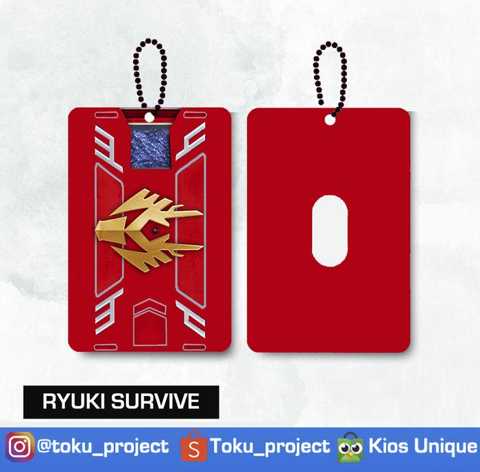 Jual Custom Card Holder Kamen Rider Ryuki Henshin Deck - Ryuki Survive ...