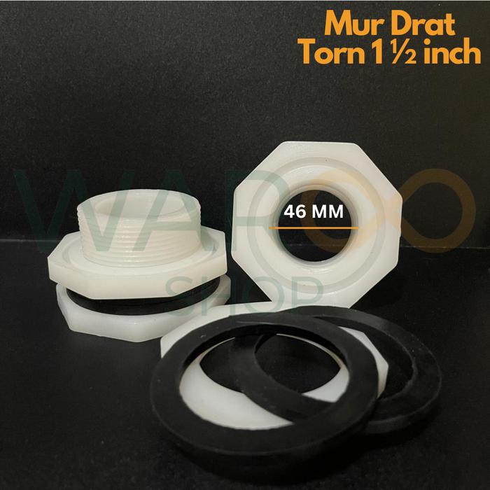 Jual Mur Drat Tandon Tangki Air Napel Verloop Ring Star PVC Toren Torn ...