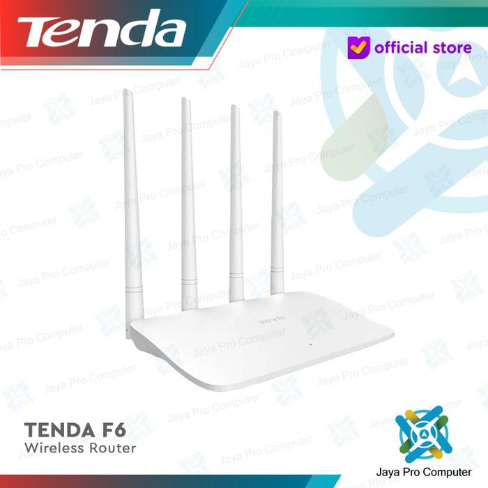 Jual Tenda F6 Wifi Wireless Router Extender 300mbps Easy Setup Di ...