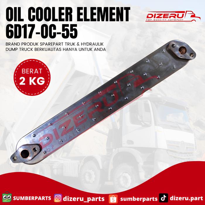 Jual OIL COOLER ELEMENT 6D17 - OC - 55 - Jakarta Barat - SUMBERPARTS ...