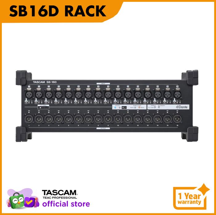 Jual TASCAM SB-16D 16-input/16-output Dante Stage Box - Jakarta Barat ...