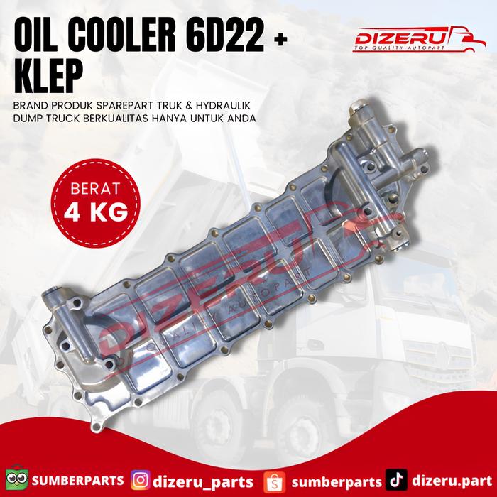 Jual OIL COOLER ELEMENT 6D22 - KLEP - Jakarta Barat - SUMBERPARTS ...