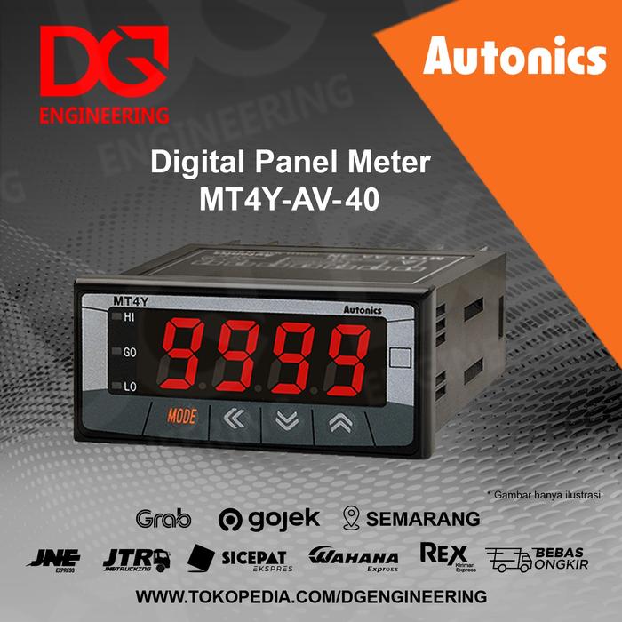 Jual Autonics Digital Panel Meter MT4Y-AV-40 - Kota Semarang - DG ...