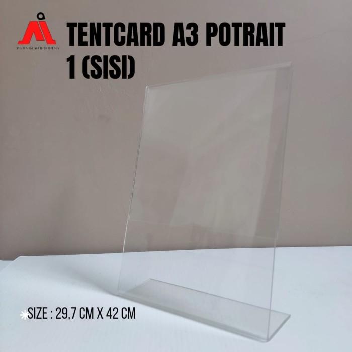 Jual Akrilik A3/Tent Card Akrilik/Acrylic/Akrilik/Akrilik lembaran - A3 ...