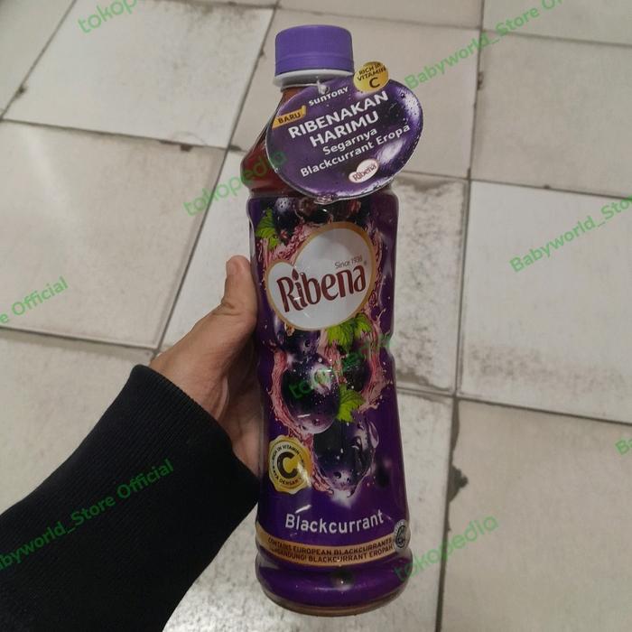 Jual Ribena sari buah BLACKCURRANT minuman vitamin C pet botol 450ml ...