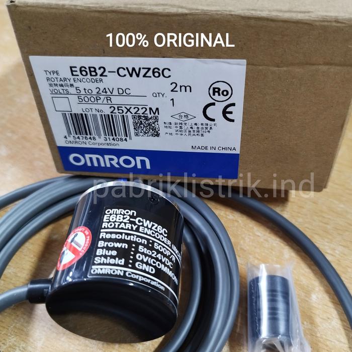 Jual Rotary encoder E6B2 CWZ6C 500 P/R 500PR Omron original - Jakarta ...
