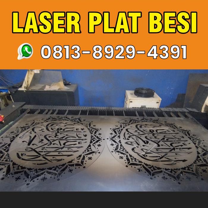 Jual Laser cutting/ukir/ potong - Plat besi Tebal 2.0 mm - Custom ...