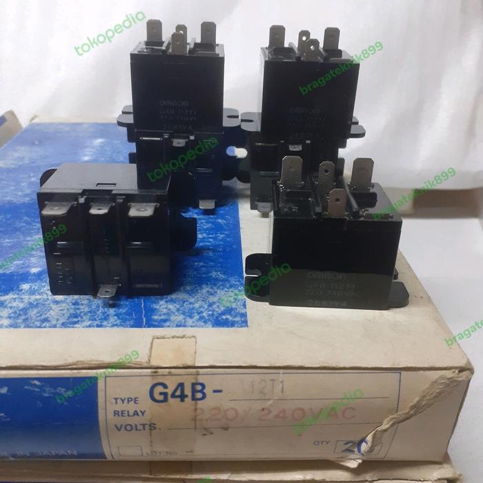 Jual Omron Relay G4B- 112T1 220V-240VAC kaki 4 - Jakarta Barat ...
