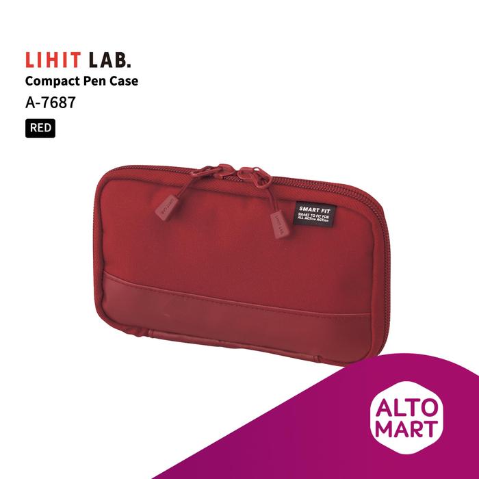 Promo Lihit Lab A-7687 Compact Pen Case Tempat Kotak Pensil Sekolah ...