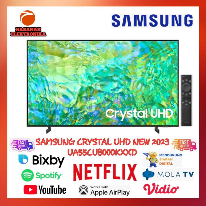 Jual SAMSUNG UA55CU8000 CRYSTAL UHD 4K SMART TV 55 INCH NEW 2023 - Kota Tangerang Selatan ...