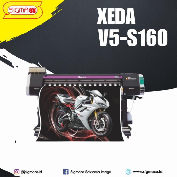 Jual Harga Mesin Printer XEDA V5-S1600 / Cetak Spanduk Baliho dan ...